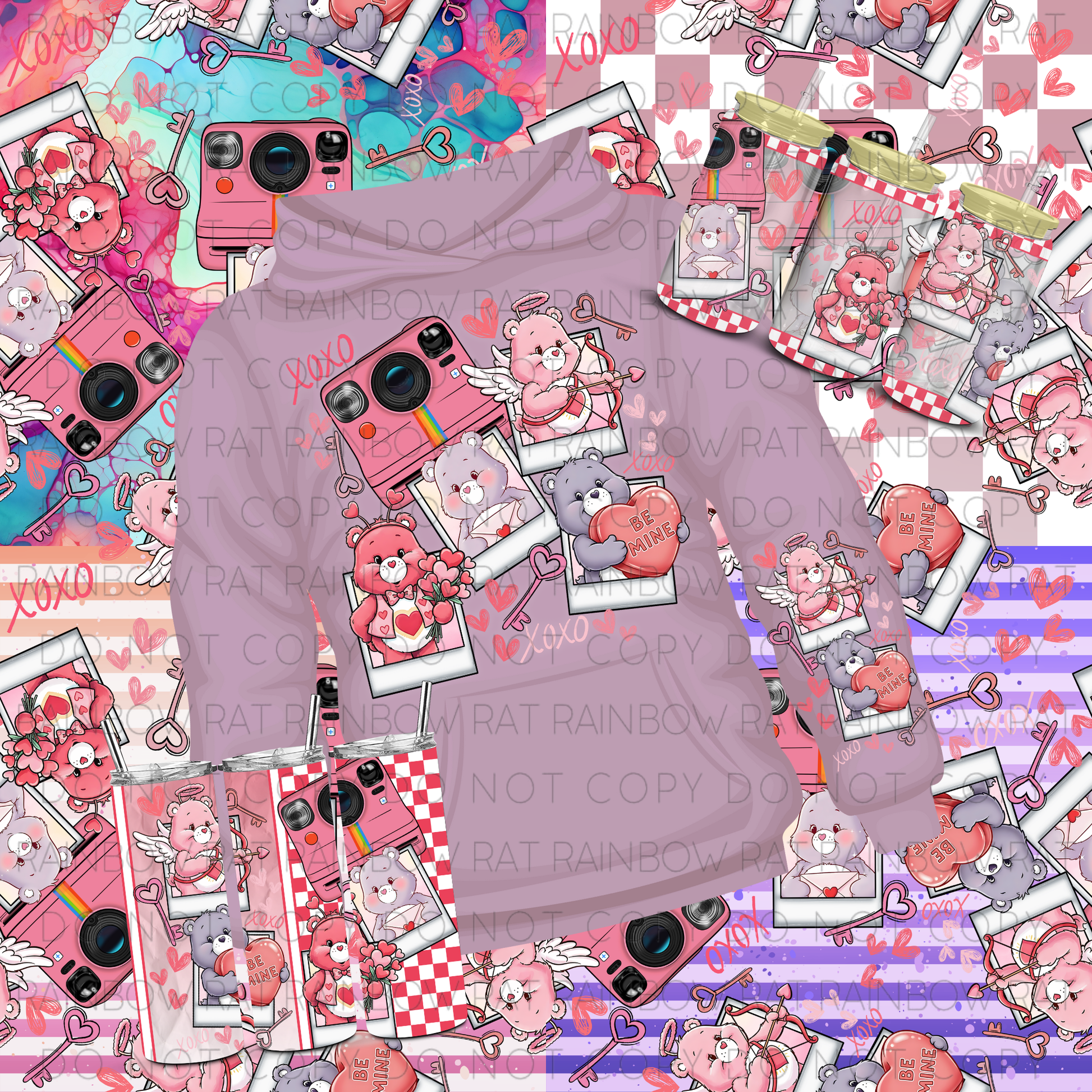 Dec 1/2025 Mystery Monday Bundle – Glam’er Tough | Rainbow Rat Designs