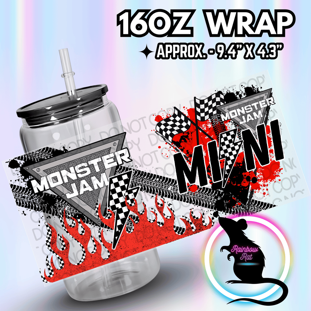 MJ Mini- Libby Wrap Singles – Glam’er Tough | Rainbow Rat Designs
