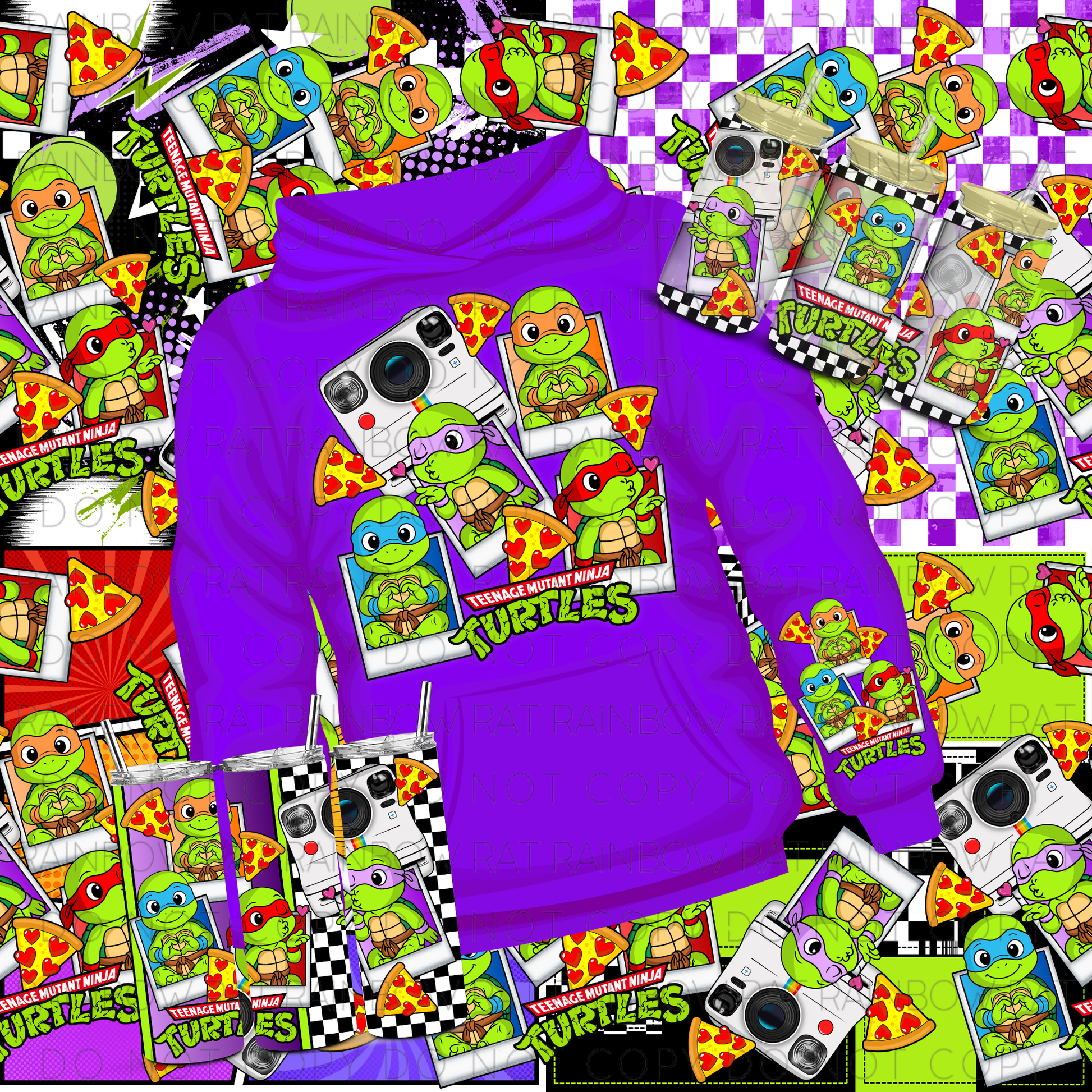 Dec 8/2025 Mystery Monday Bundle – Glam’er Tough | Rainbow Rat Designs