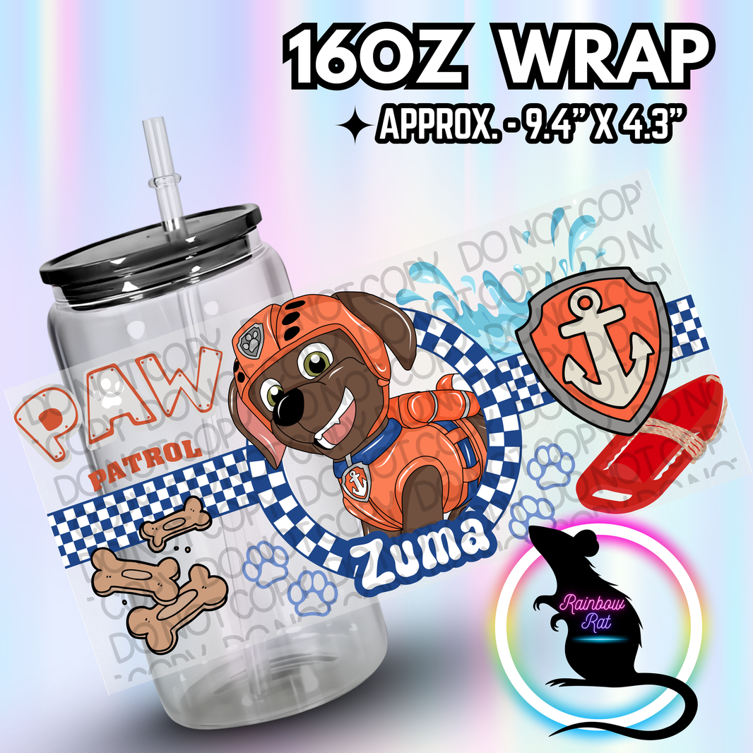 *LIBBY WRAPS – Glam’er Tough | Rainbow Rat Designs